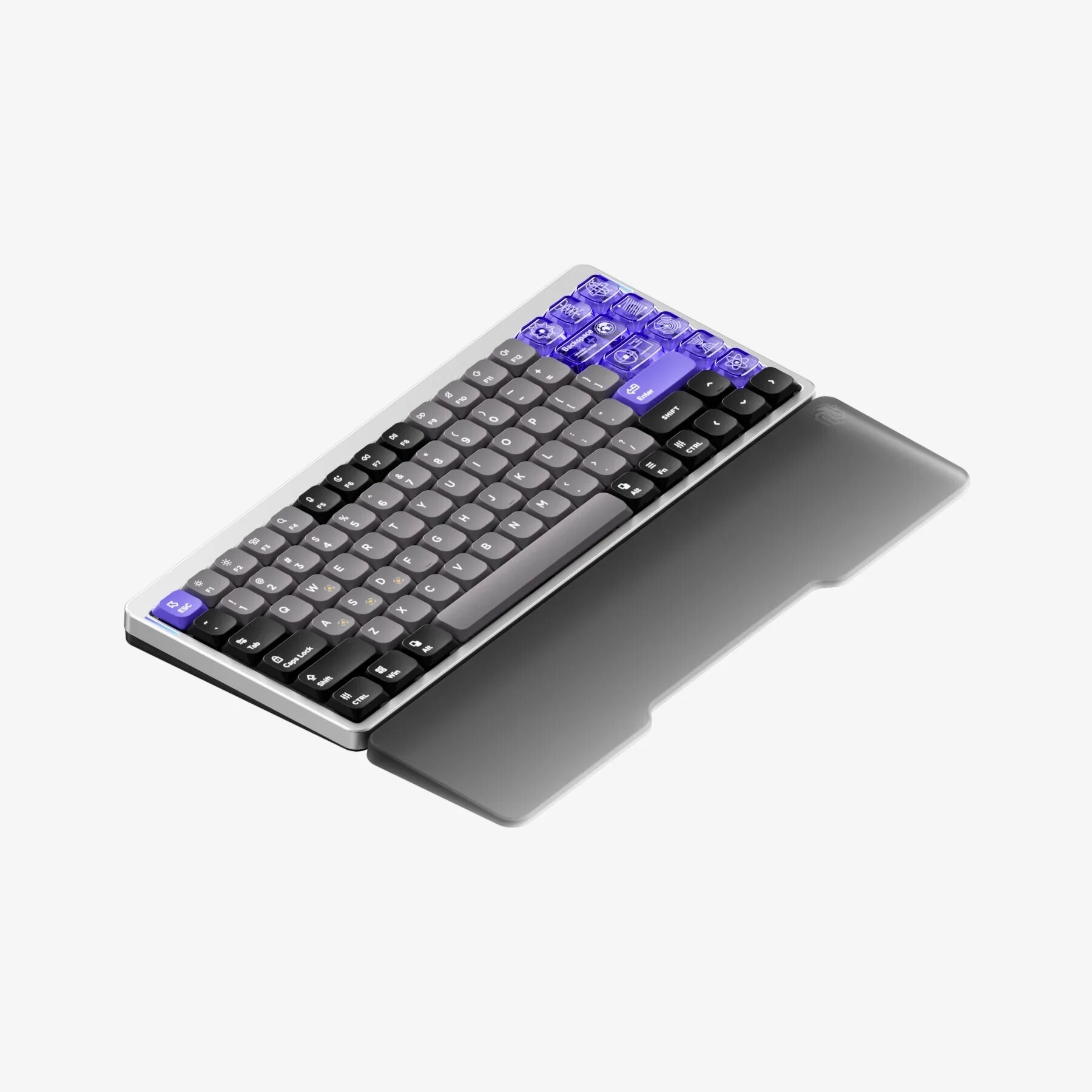 NuPhy Air75 HE Клавиатура с переключателями POM Magnetic Jade, AIR75 HE x Wrist 2