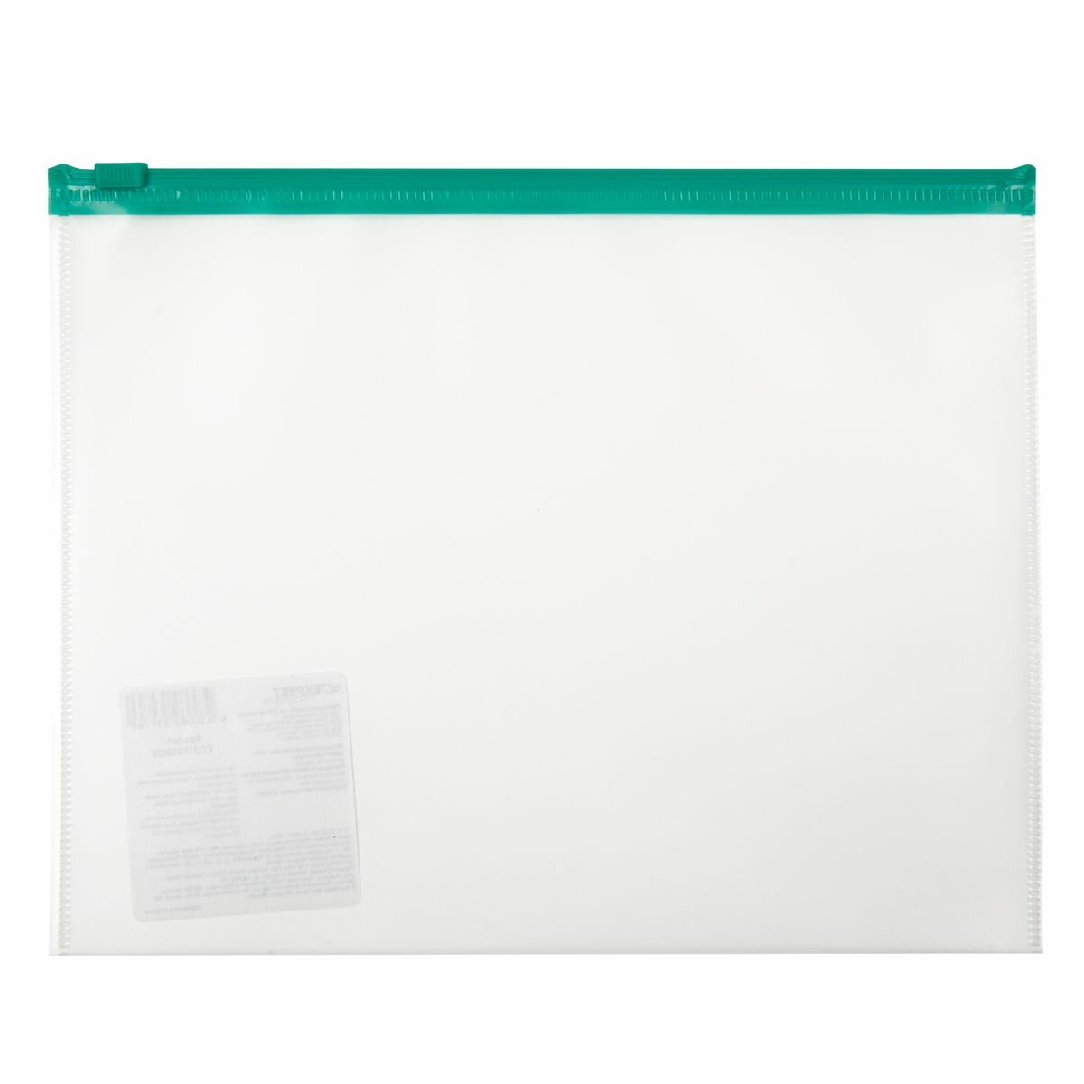 Папка-конверт 10 шт. "Expert Complete" Classic на ZIP-молнии A5+ 120 мкм песок зеленый замок EC211210035