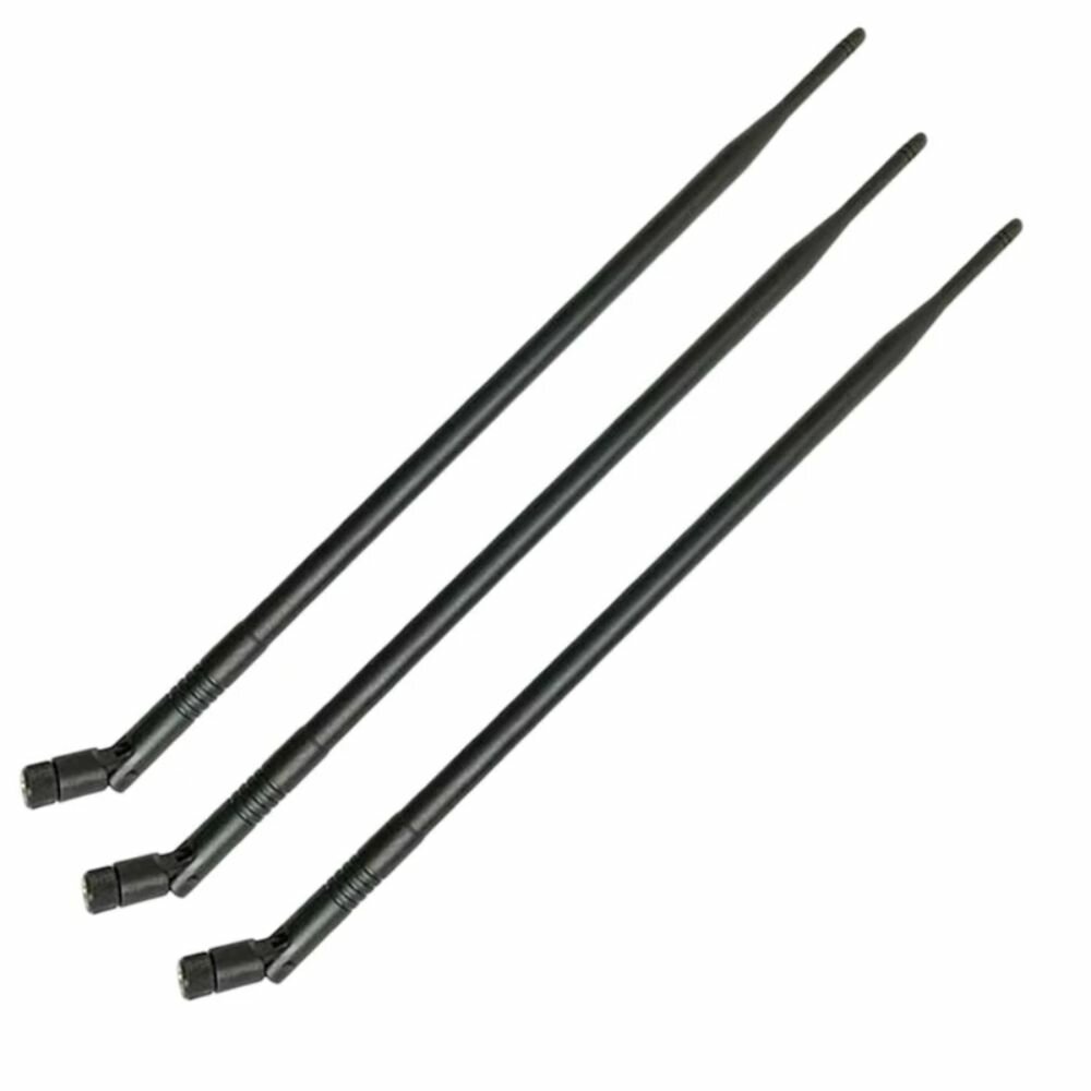 3 шт. 9DBi RP-SMA двухдиапазонный 2,4 ГГц 5 ГГц WiFi-маршрутизатор с высоким коэффициентом усиления, беспроводная наклонная антенна