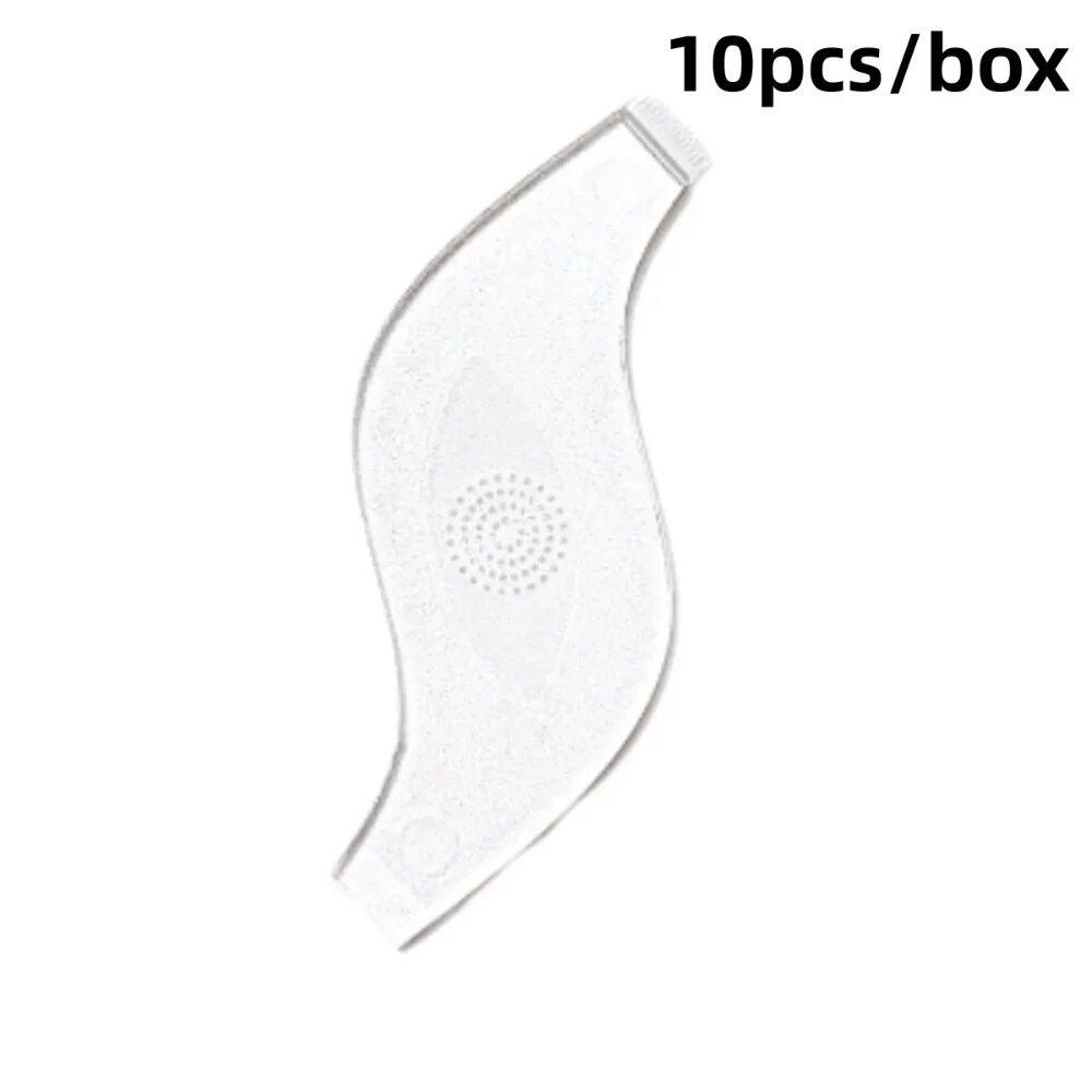 Пластиковые щетки для ресниц White 10 шт.