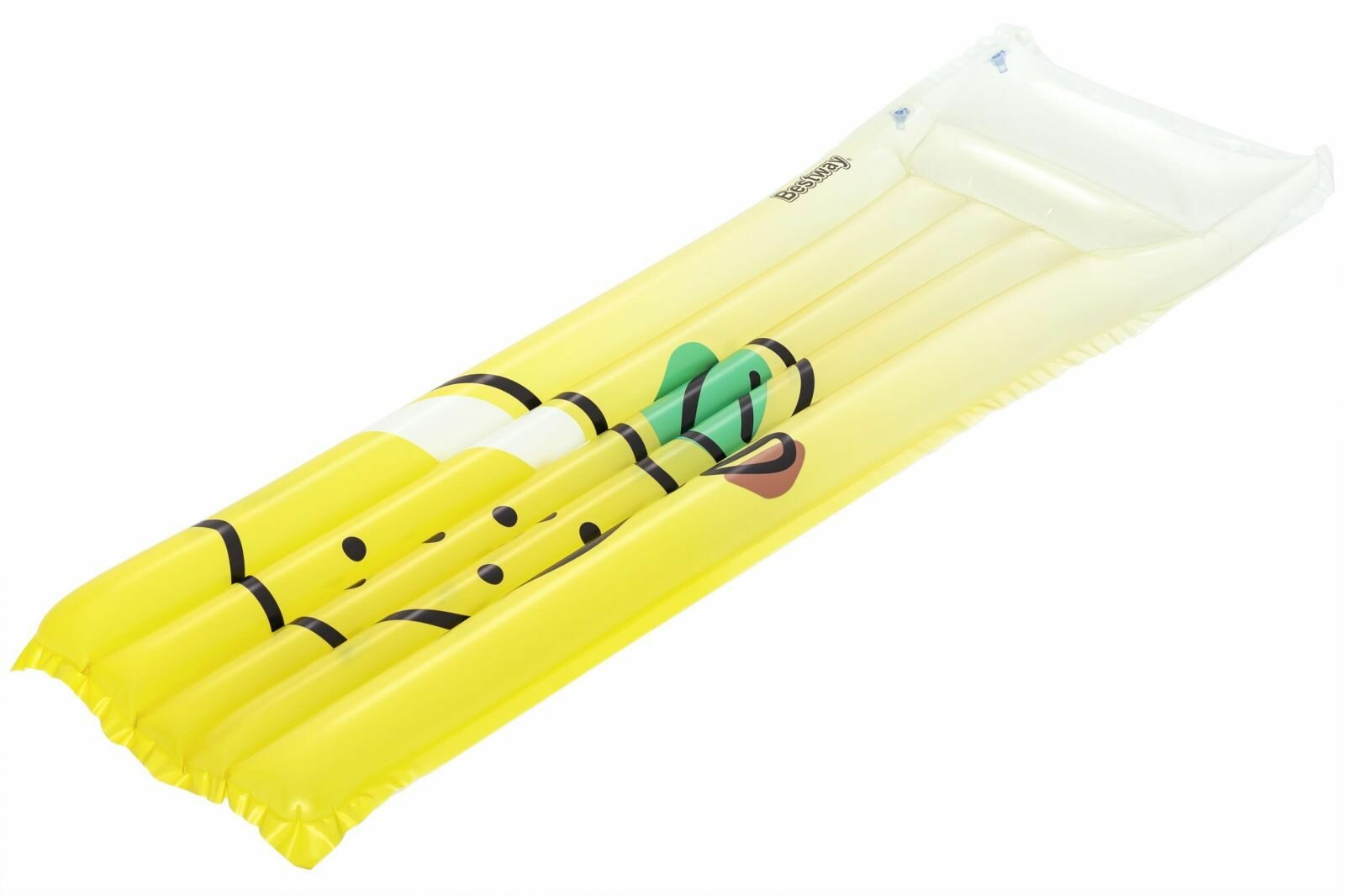 Матрас для плавания Bestway 183х69 см, желтый, ремкомплект