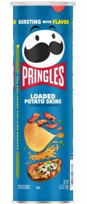 Чипсы Pringles, картофельные Принглс Loaded Potato Skins 158г (США)