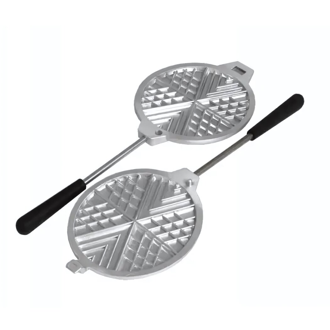 Форма для выпечки печенья 21см, литой алюминий, термостойкие ручки, для газовой и электрической плиты