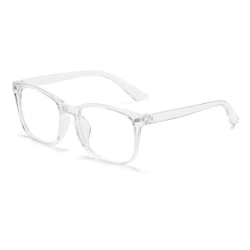 MOONBIFFY Матовые черные очки для компьютера Transparent, Белый