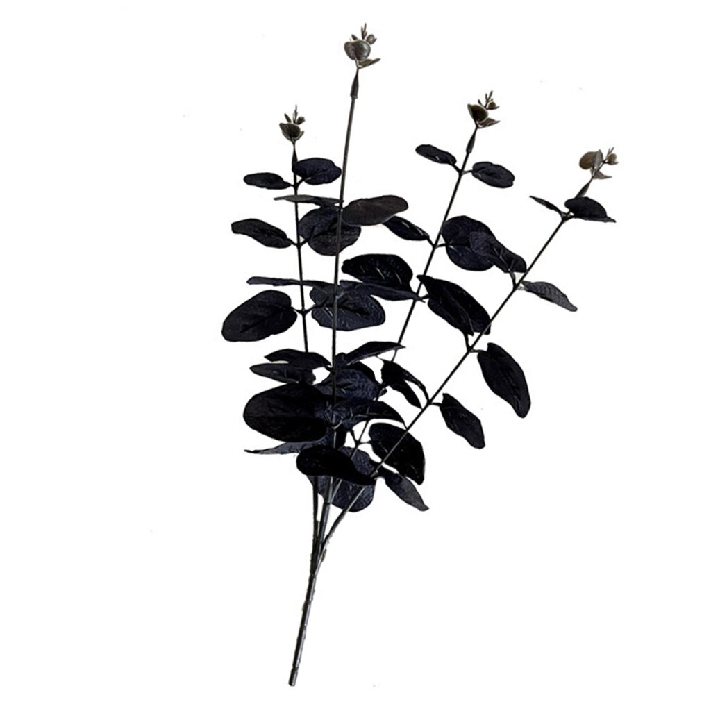 1/10/12 шт. Искусственные стебли листьев, ветка искусственных листьев для украшения растений на Хэллоуин