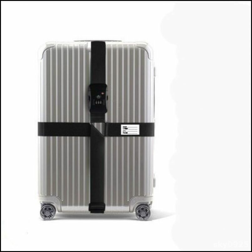 Эксклюзивные ремни для багажа с кодовым замком TSA, предназначенные для перекрестной фиксации чемоданов при зарубежных поездках