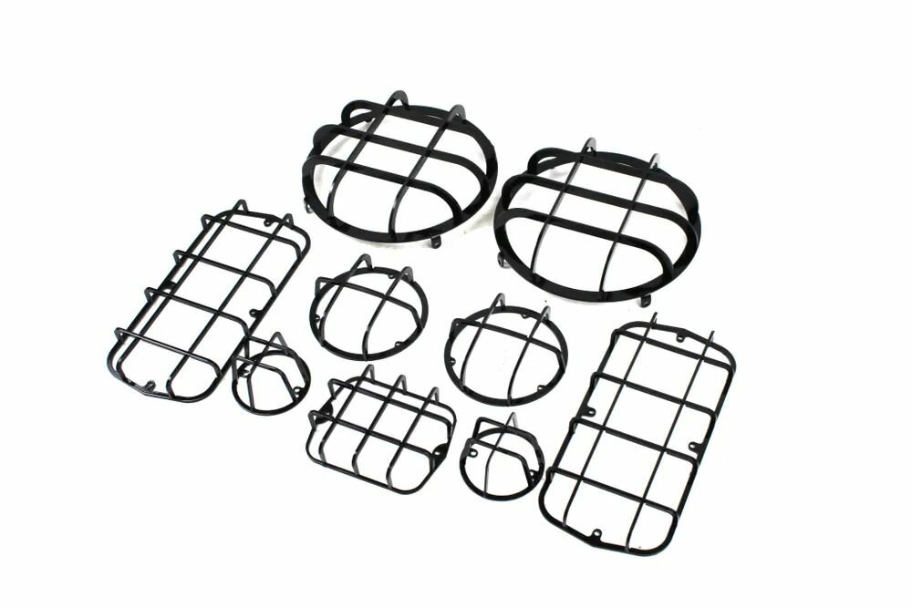 Комплект защиты оптики УАЗ Хантер, Буханка и их модельного ряда металл (9 штук)