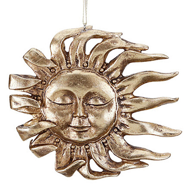 Елочная игрушка Многоликое Солнце - Firmamento Millenario 13 см, Goodwill, D42014-2