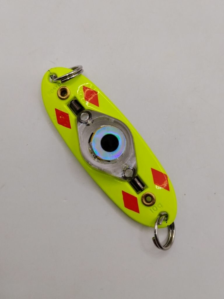 Зимняя блесна-мигалка Rosy Dawn, Will"Mans Classic UV, 57мм 10г