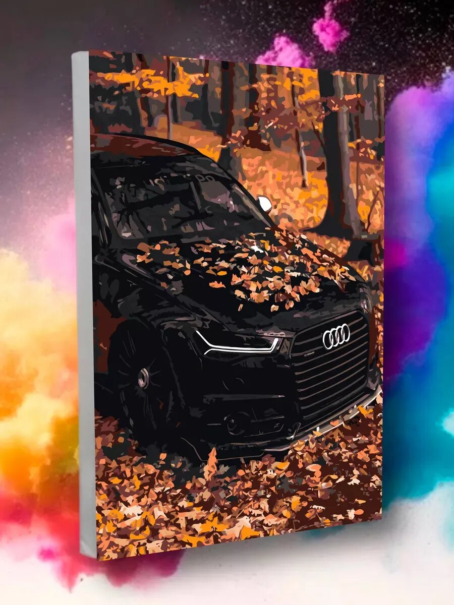 Картина по номерам Audi