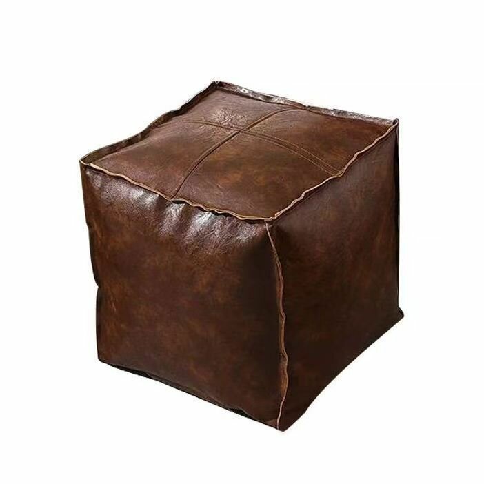 Пуф, Искусственная кожа, 40х40х40 см