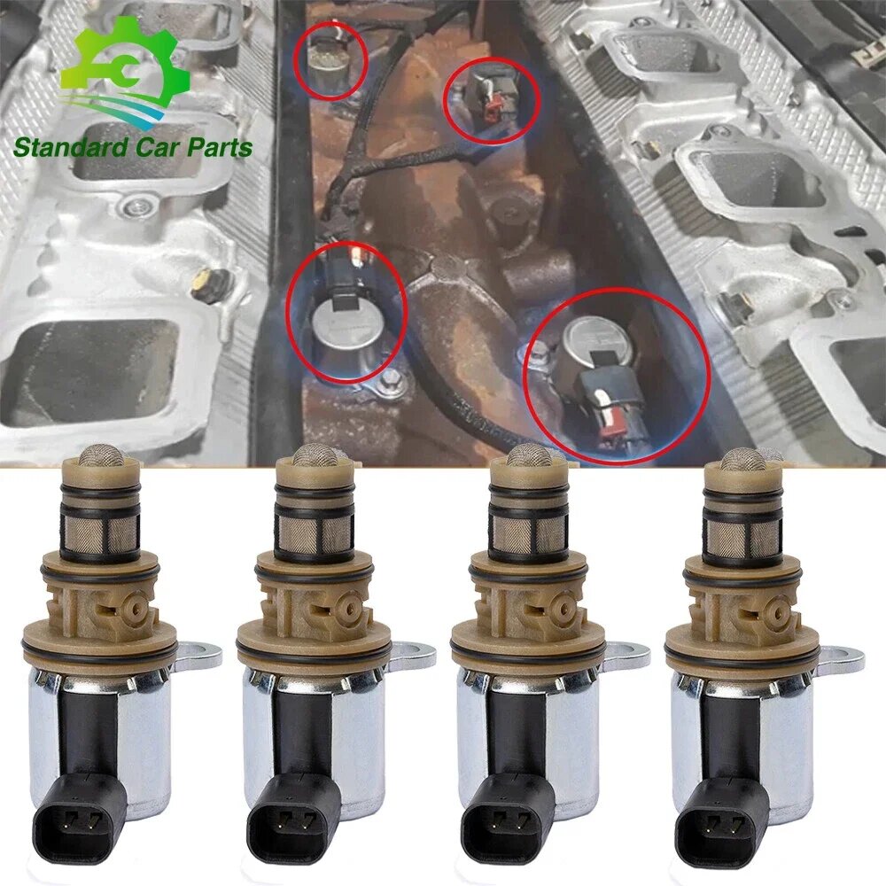4 шт. 53022298AA двигатель с несколькими смещениями, соленоид VVT для Dodge Ram 1500 5,7 л 2010-2021, новый