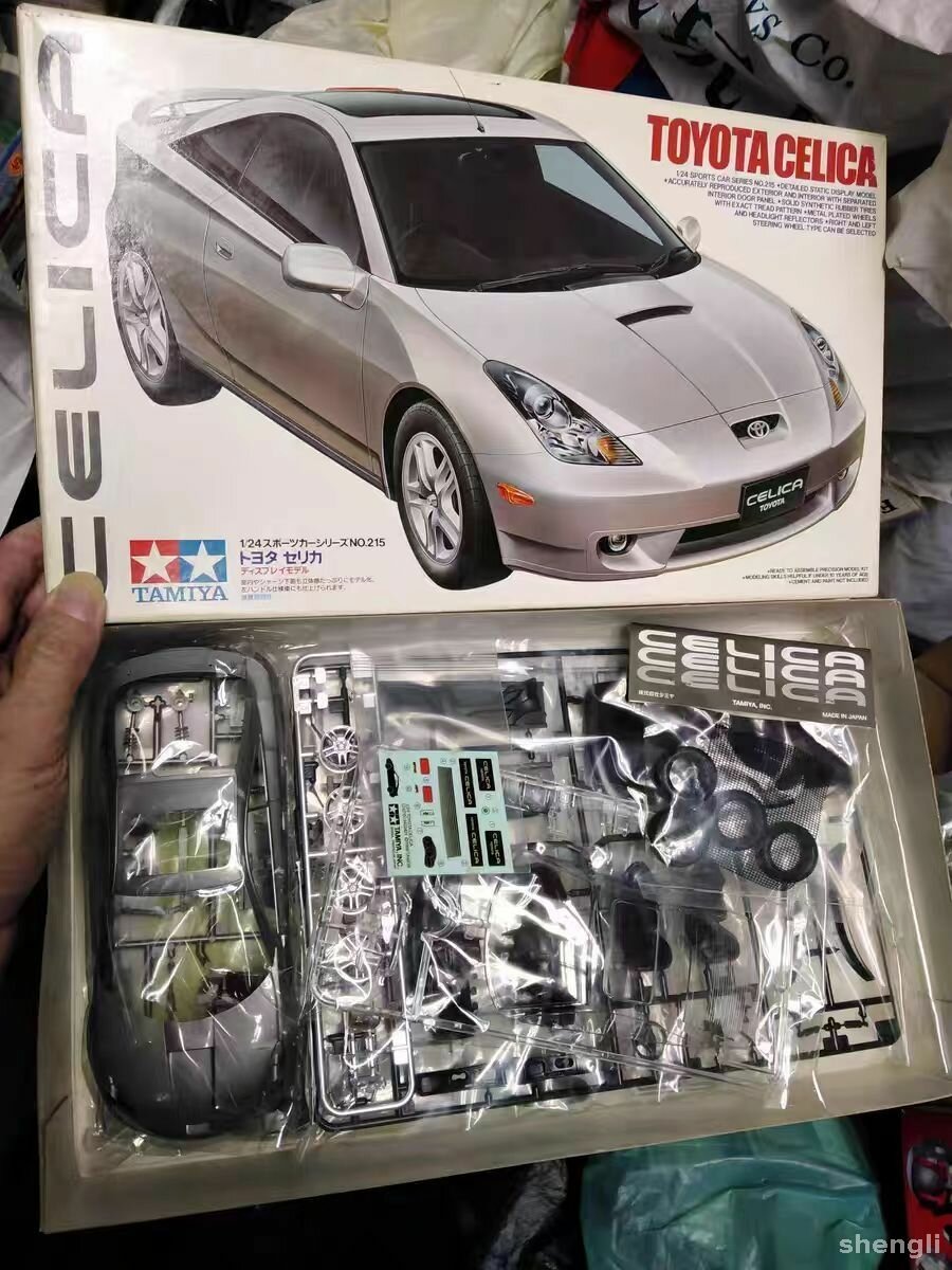 Модель автомобиля TOYOTA CELICA масштаба 1/24 от Tamiya, первое издание производства Японии от TAMIYA