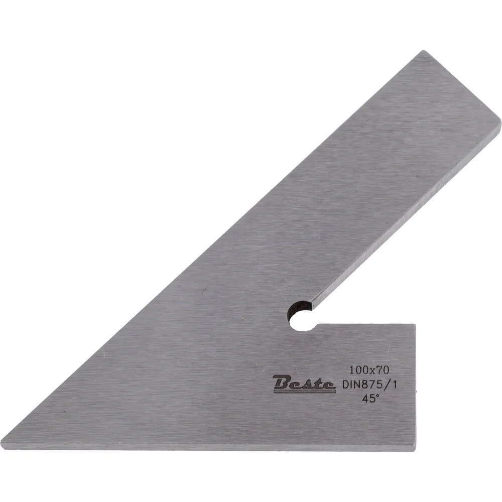 Угольник BESTE УП 45 120x80 DIN875/1 AC01200305