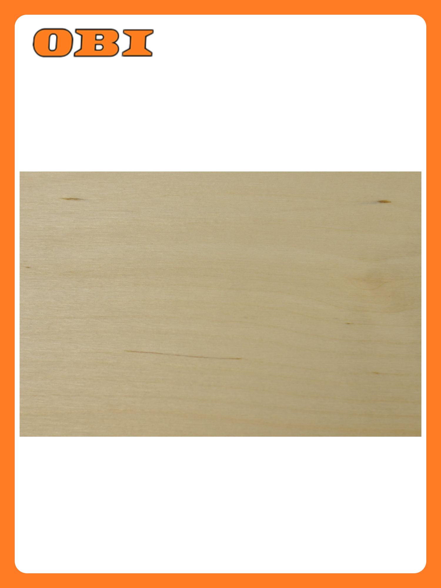 Фанера шлифованная базис ФК береза 2/4 760х760х12 мм