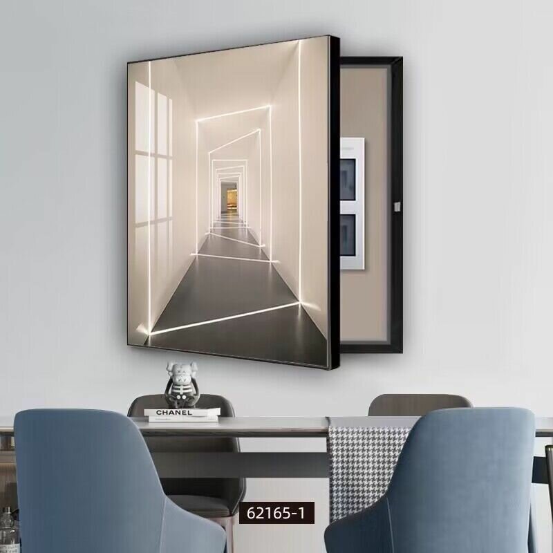 Декоративная крышка электрощитка 50х70 см левосторонняя