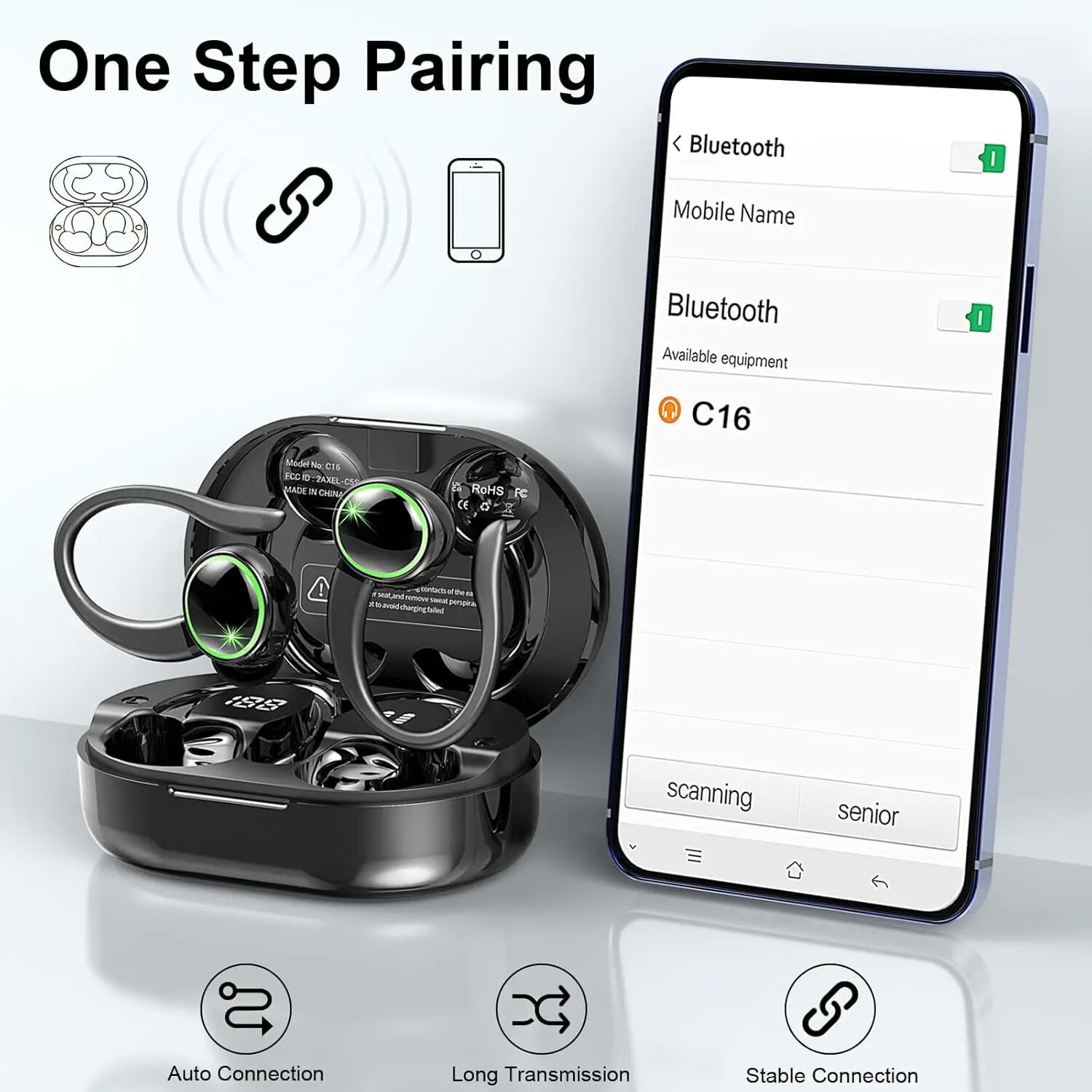 Funlarto Wireless Earbuds Bluetooth 5.4 — фото 1