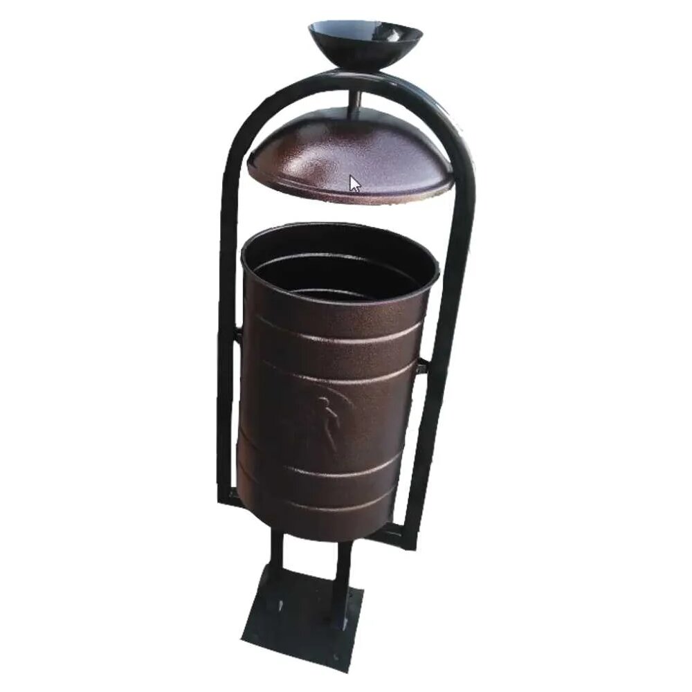 Урна с пепельницей Дигрус 20 литров, антик медь У20-АМ/Д УП20-АМ/Д