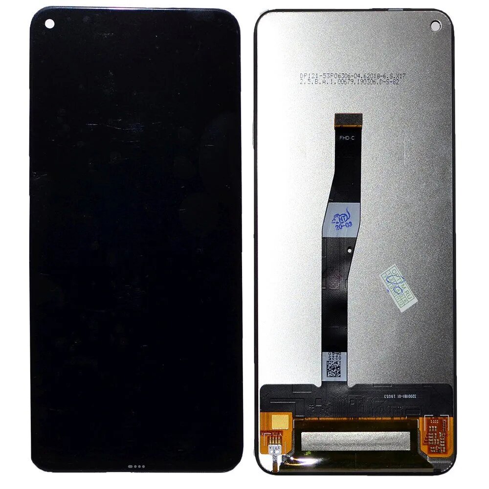 Дисплей для Huawei Honor 20 / 20 Pro черный, дисплей/тачскрин, пластик, стекло
