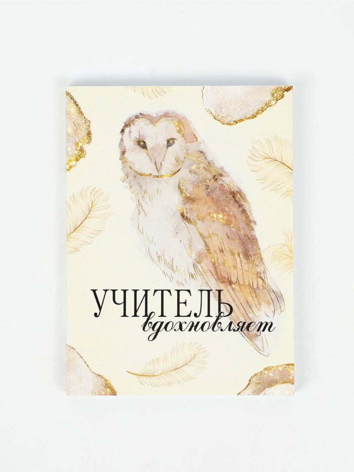 Ежедневник ArtFox "Золотой учитель", А6, мягкий переплет, 80 листов