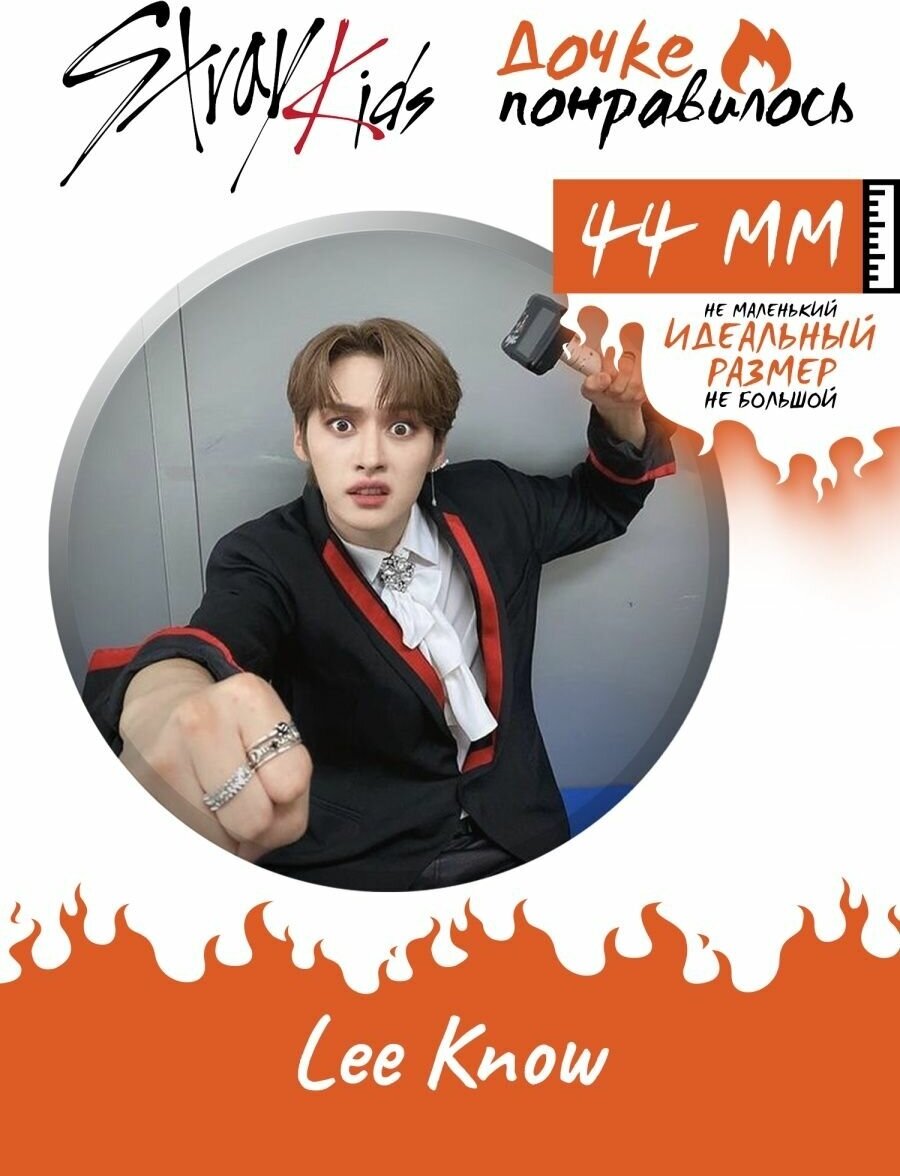 Значки на рюкзак Stray Kids k-pop мем