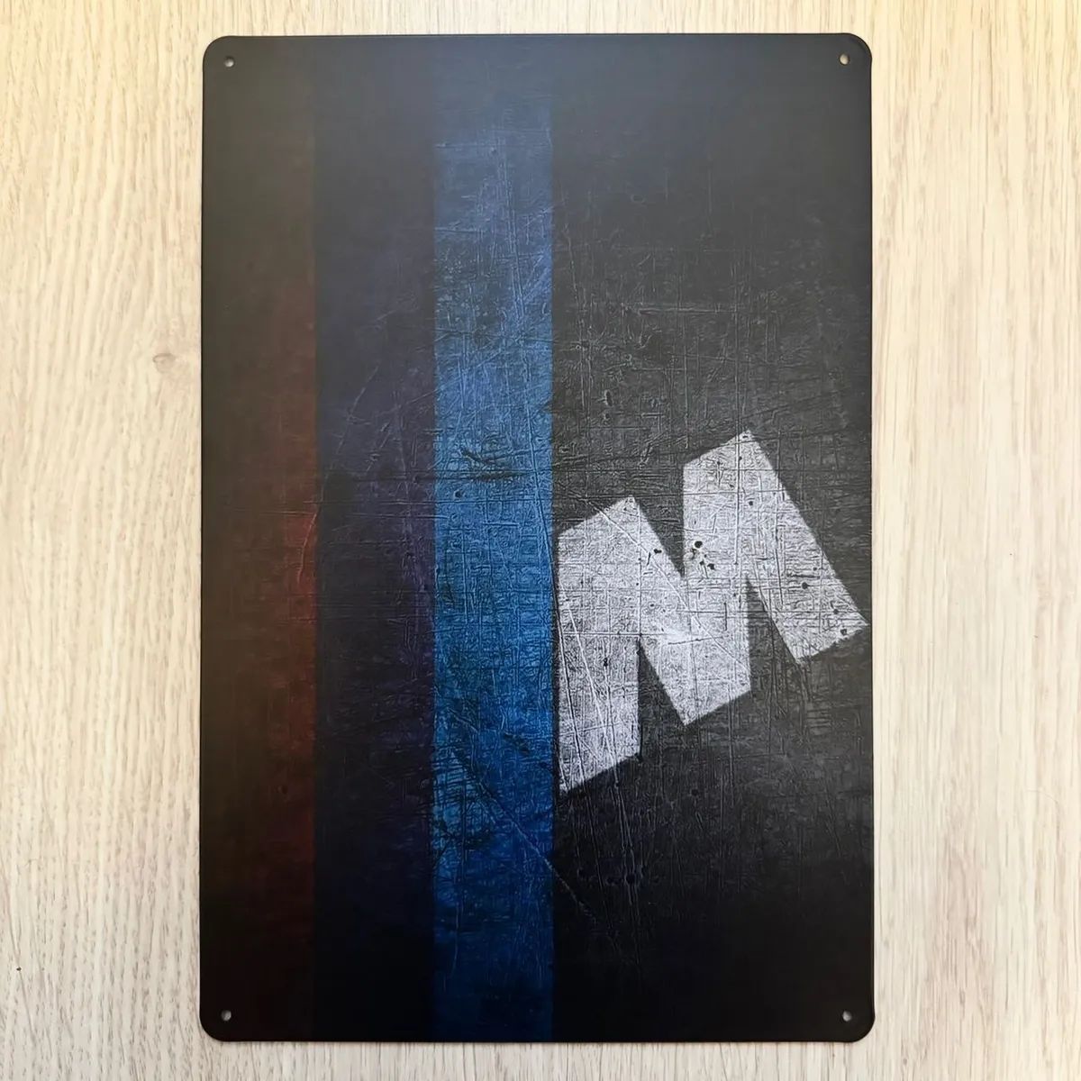 Табличка металлическая интерьерная Арт БМВ Art BMW Motorsport