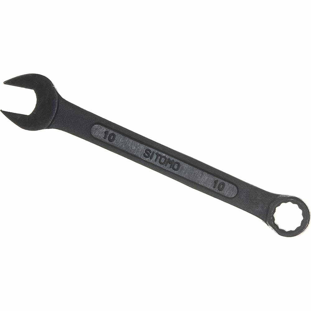 Гаечный комбинированный ключ SITOMO 10х10 окс. 31891