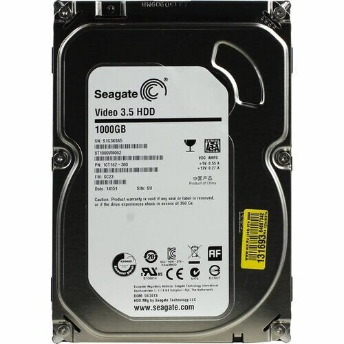 Жесткий диск Seagate ST1000VM002 1 Тб