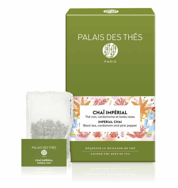 Черный чай Palais des Thes Chai Imperial 3x20 пакетиков