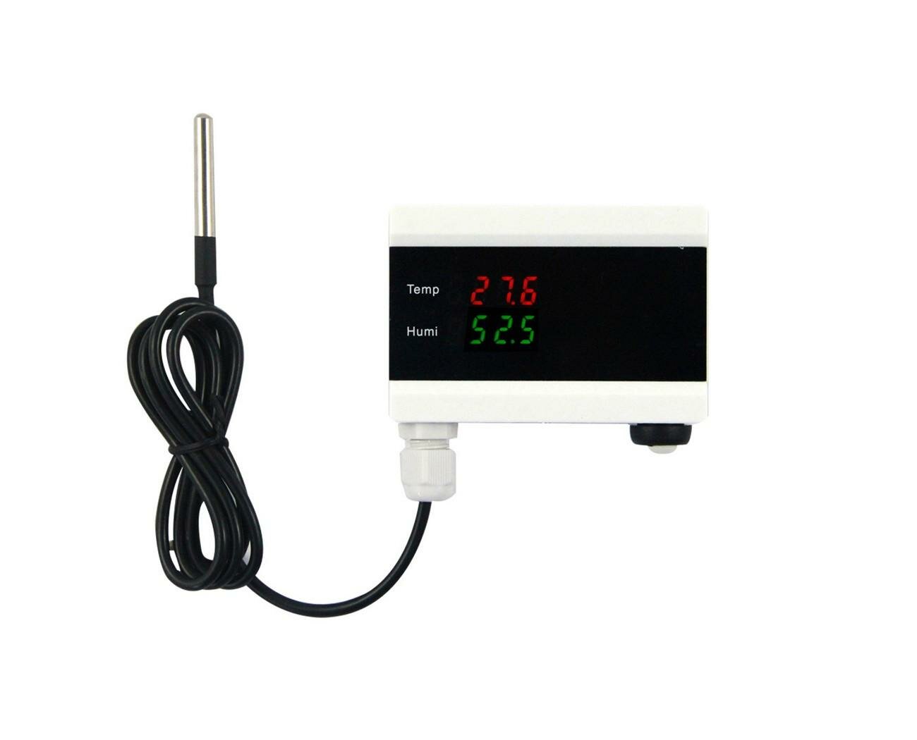 Wi-Fi датчик температуры Страж Wi-Fi 951TH (-40+120) (W4002RU) для сверхнизких температур -40.+120 с экраном, сиреной 80Дб и приложением Tuya / Sma