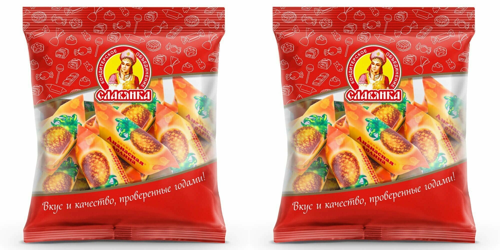 Славянка "Ананасовая долина" 200 гр, 2уп.