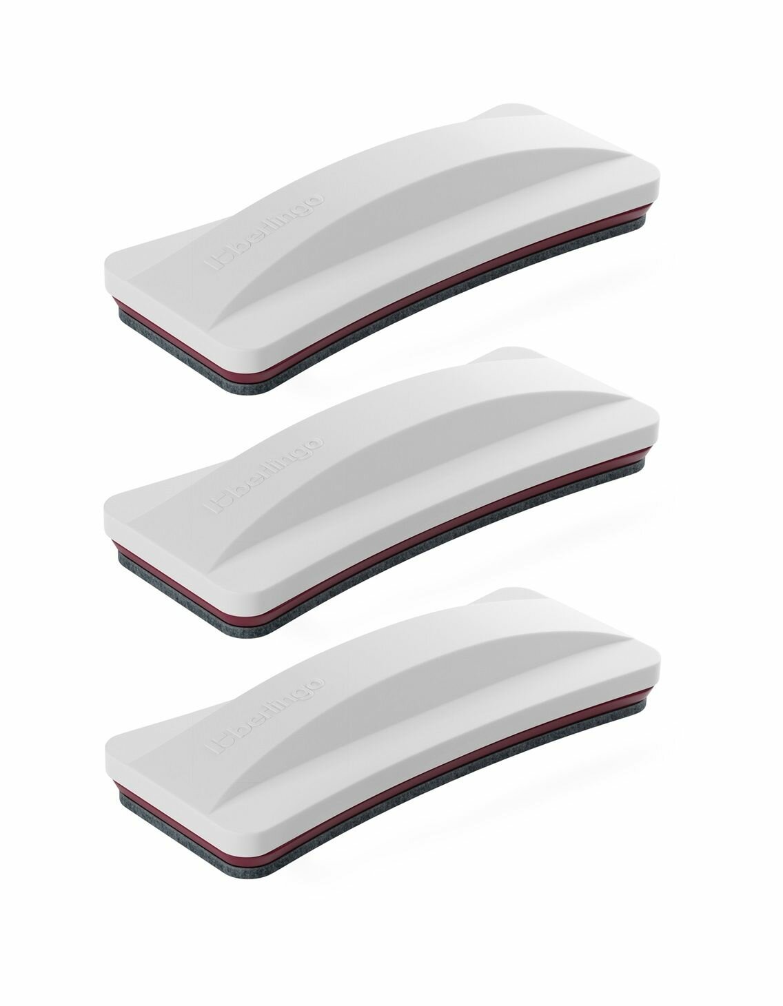 Набор из 3 шт. - Губка-стиратель для досок Berlingo "Ultra", на магните