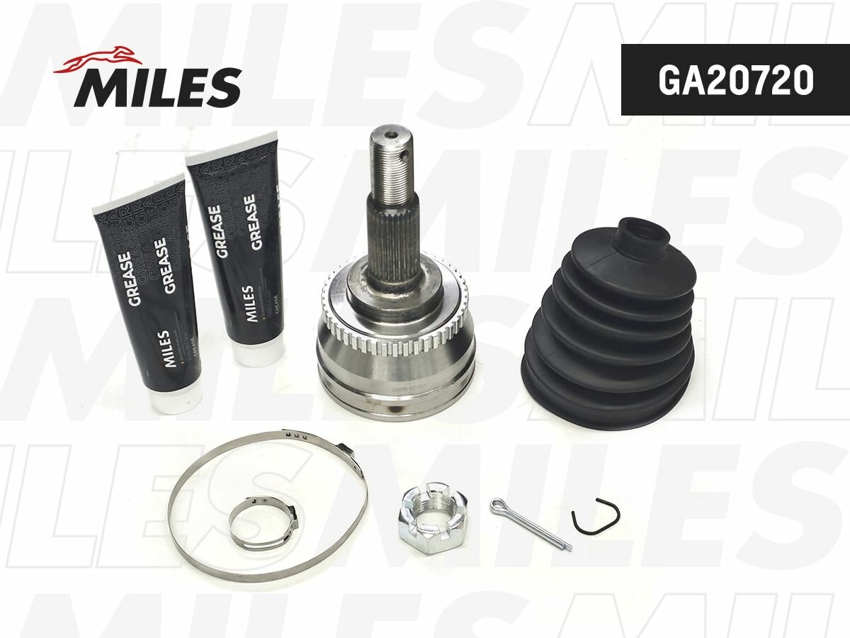 ШРУС Miles GA20720, для Nissan X-Trail 2.0, наружный, с ABS