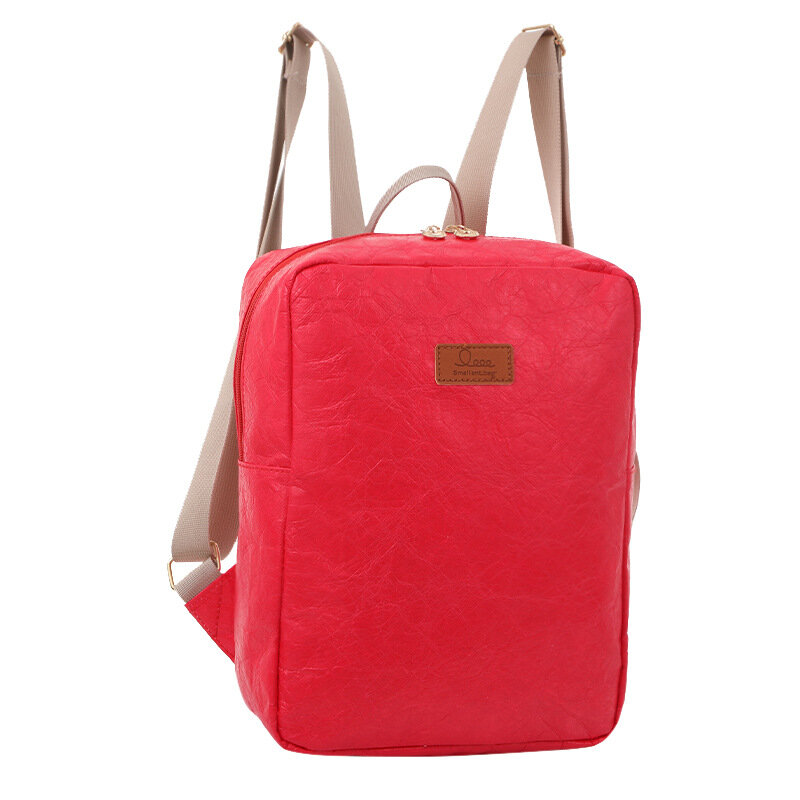 Косметичка SMALL ANT BAG Dupont, водонепроницаемая, крафт-бумага, красная