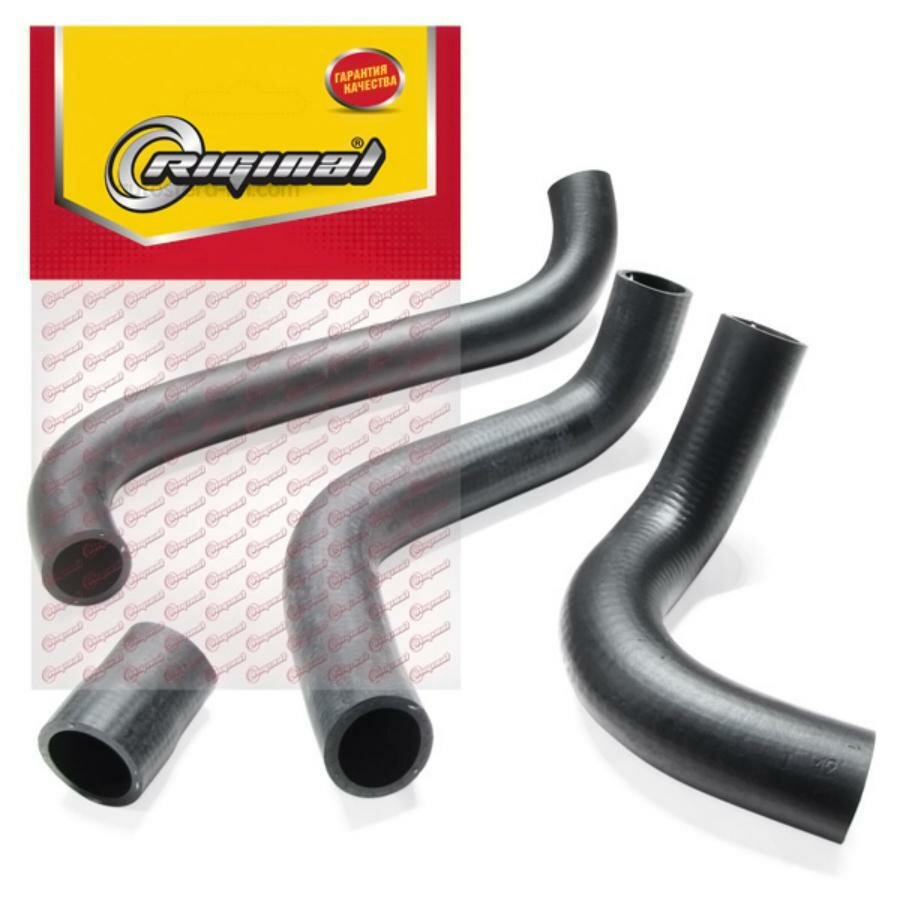 RIGINAL RG21211303000 Патрубки радиатора для а/м ВАЗ-2121 (кт.4 шт.) RIGINAL