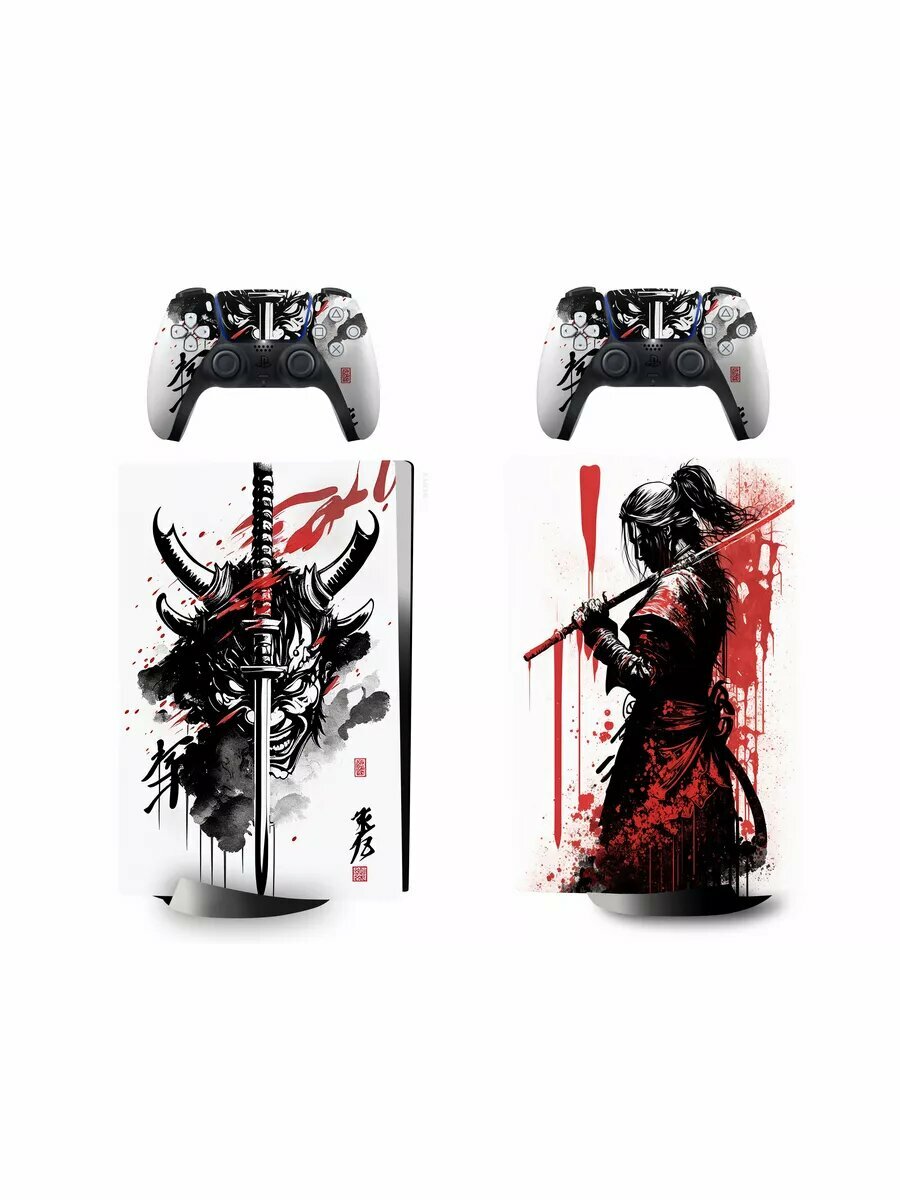 Наклейка на игровую консоль PlayStation 5 FAT версия без дисковода