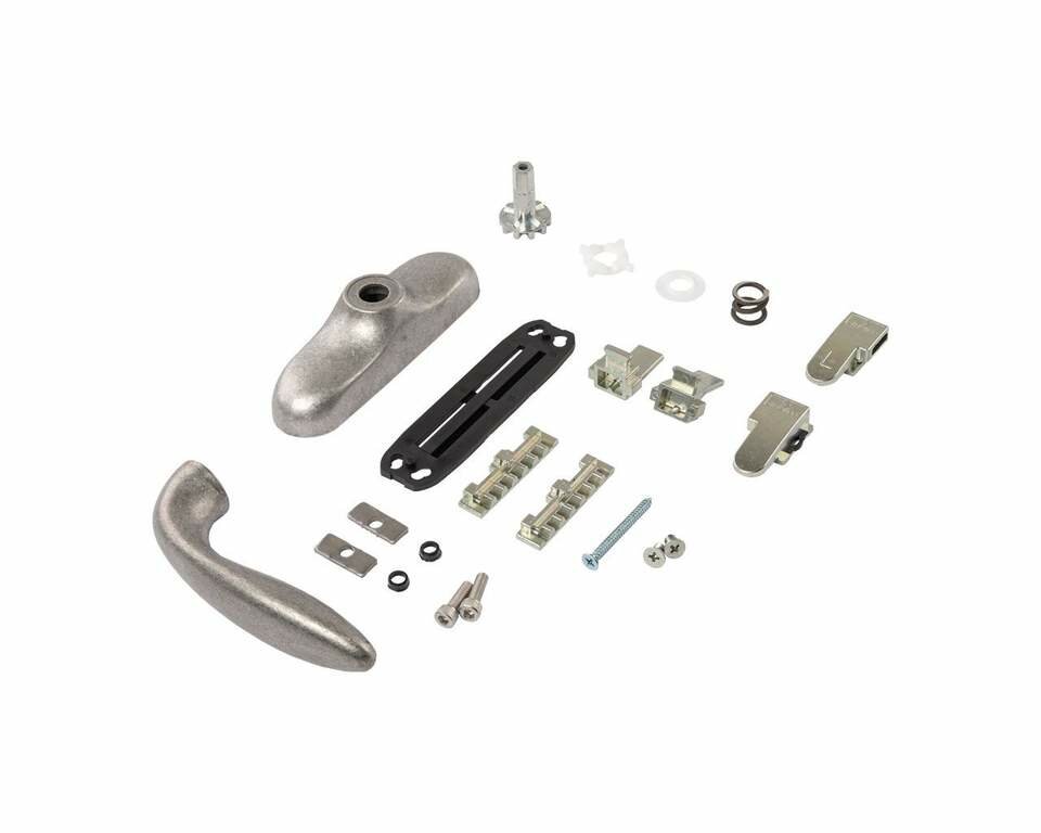 Ручка оконная 1002.00 двухзахватная, неокраш.