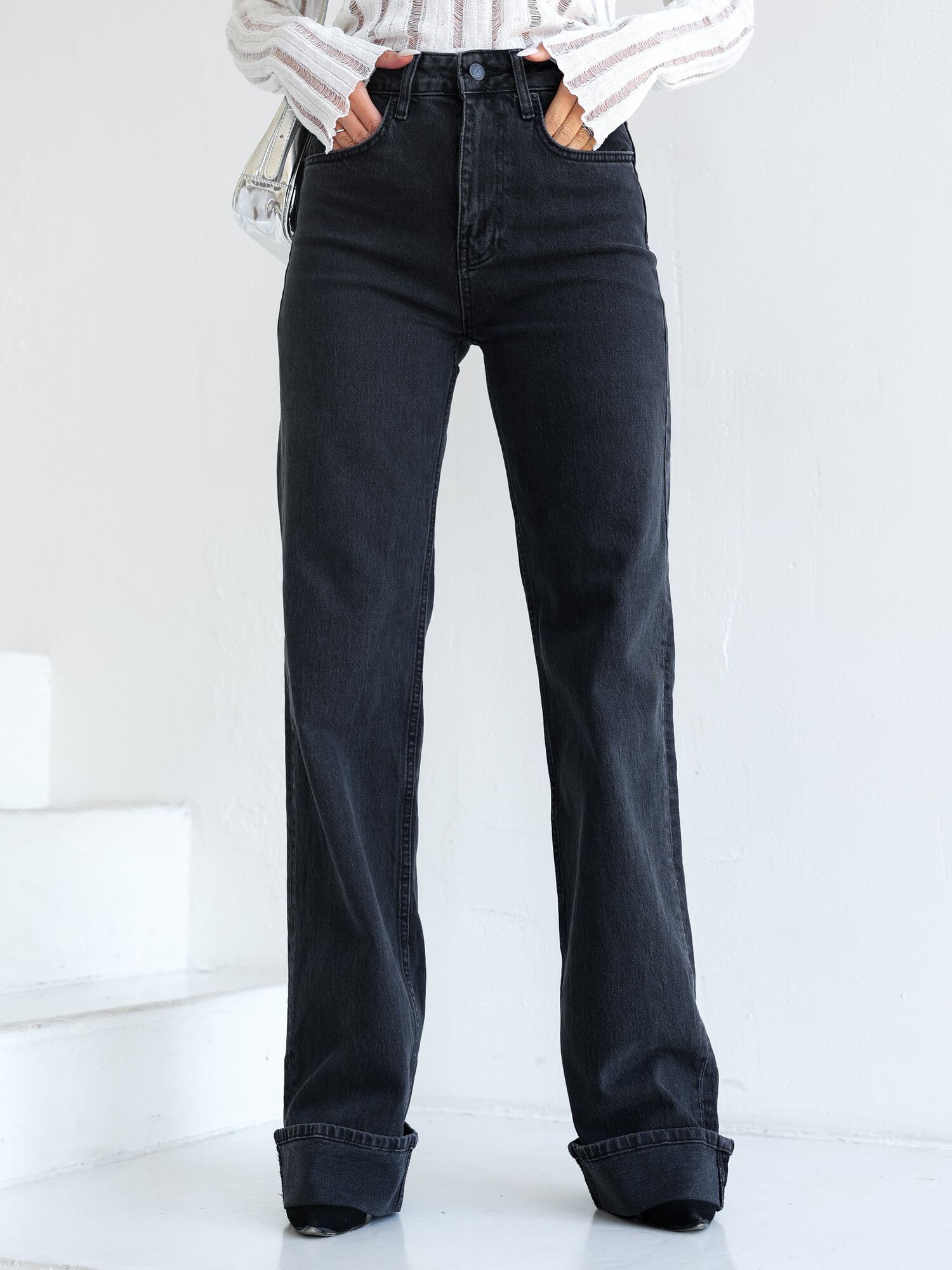 Джинсы Джинсы на высокий рост прямые 