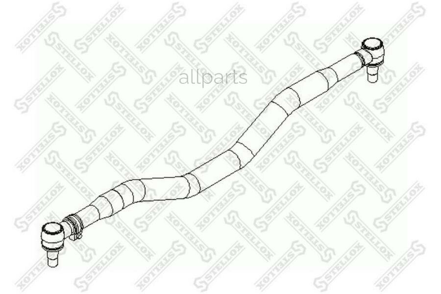 STELLOX 8435131SX тяга рулевая ! попер L=1588 d=52 изг-4 конус=30\ Shacman, Shaanxi, MAN F/M90 F/M2000/TGA