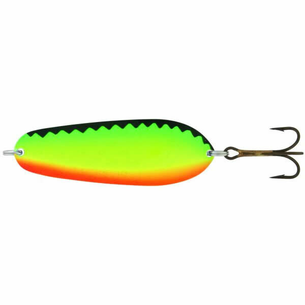 Блесна колеблющаяся Kuusamo Rasanen 70/10, BL/GR/FYe/FR-S