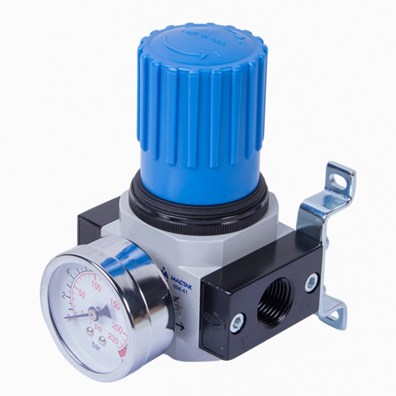 Редуктор 1/2", с манометром мастак 694-41