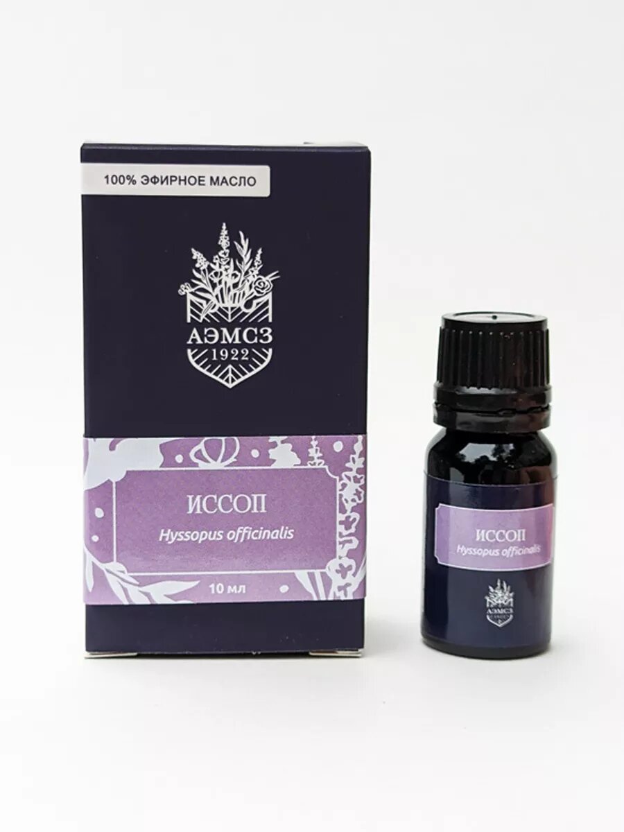 Эфирное масло Иссопа алуштинское, 10 мл
