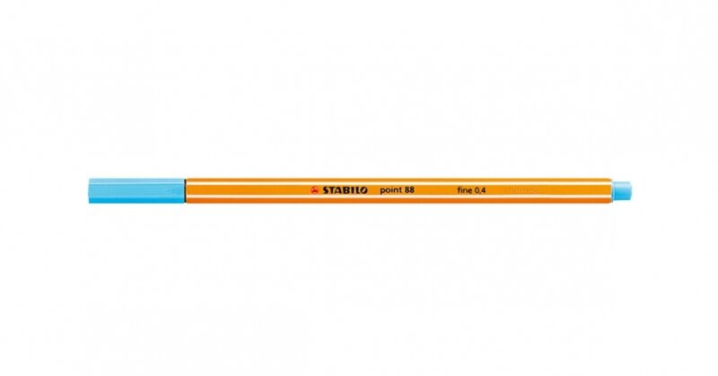 Stabilo Ручка капиллярная Point 88 Небесная лазурь sela25