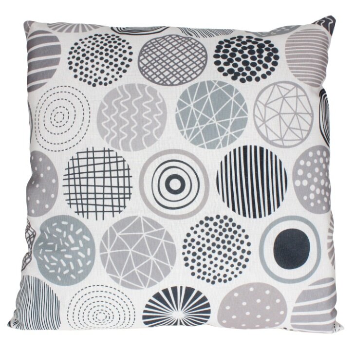Наволочка декоративная Grand Style Круги 45х45 на молнии