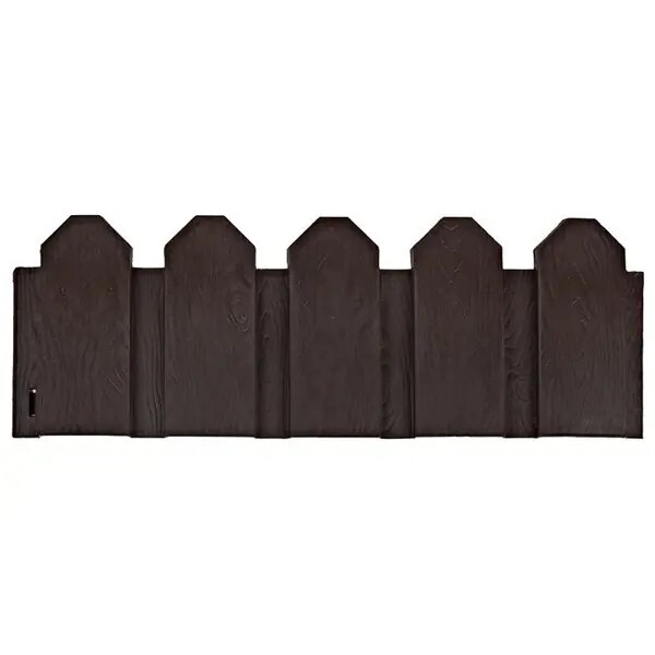 Ограждение Дачник 300x18 см цвет коричневый