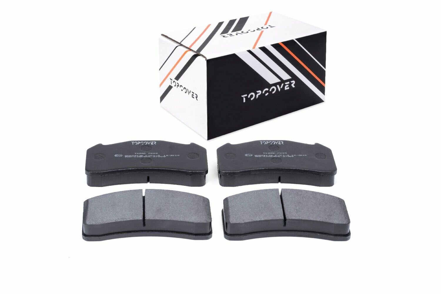 Колодки тормозные передние комплект, подходит для Вольво FL6 Volvo Fl6, T02987005, TOPCOVER