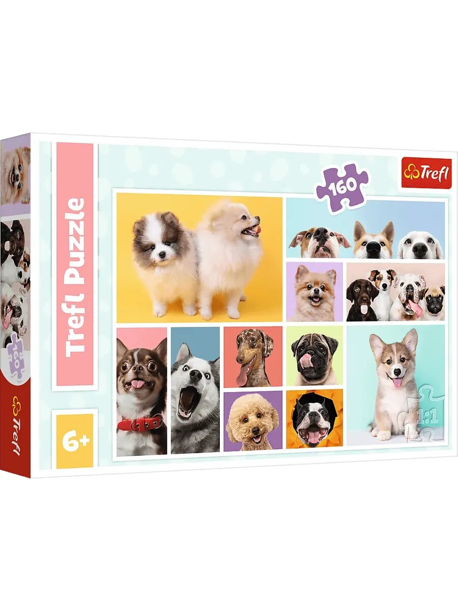 Пазл Собачья дружба 160 элементов Trefl 15412