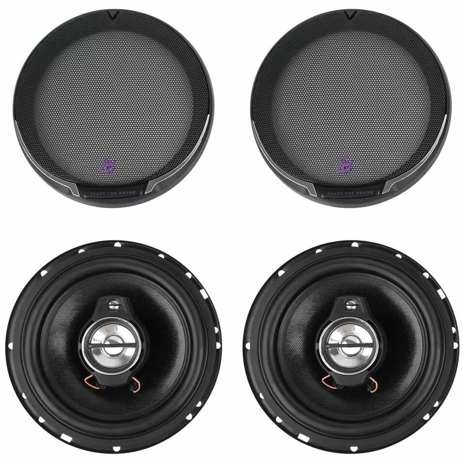 Автомобильные колонки FIVE SC-652, черный