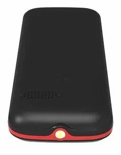 Мобильный телефон стандарт GSM BQ 2820 STEP XL+, черный/красный — фото 1