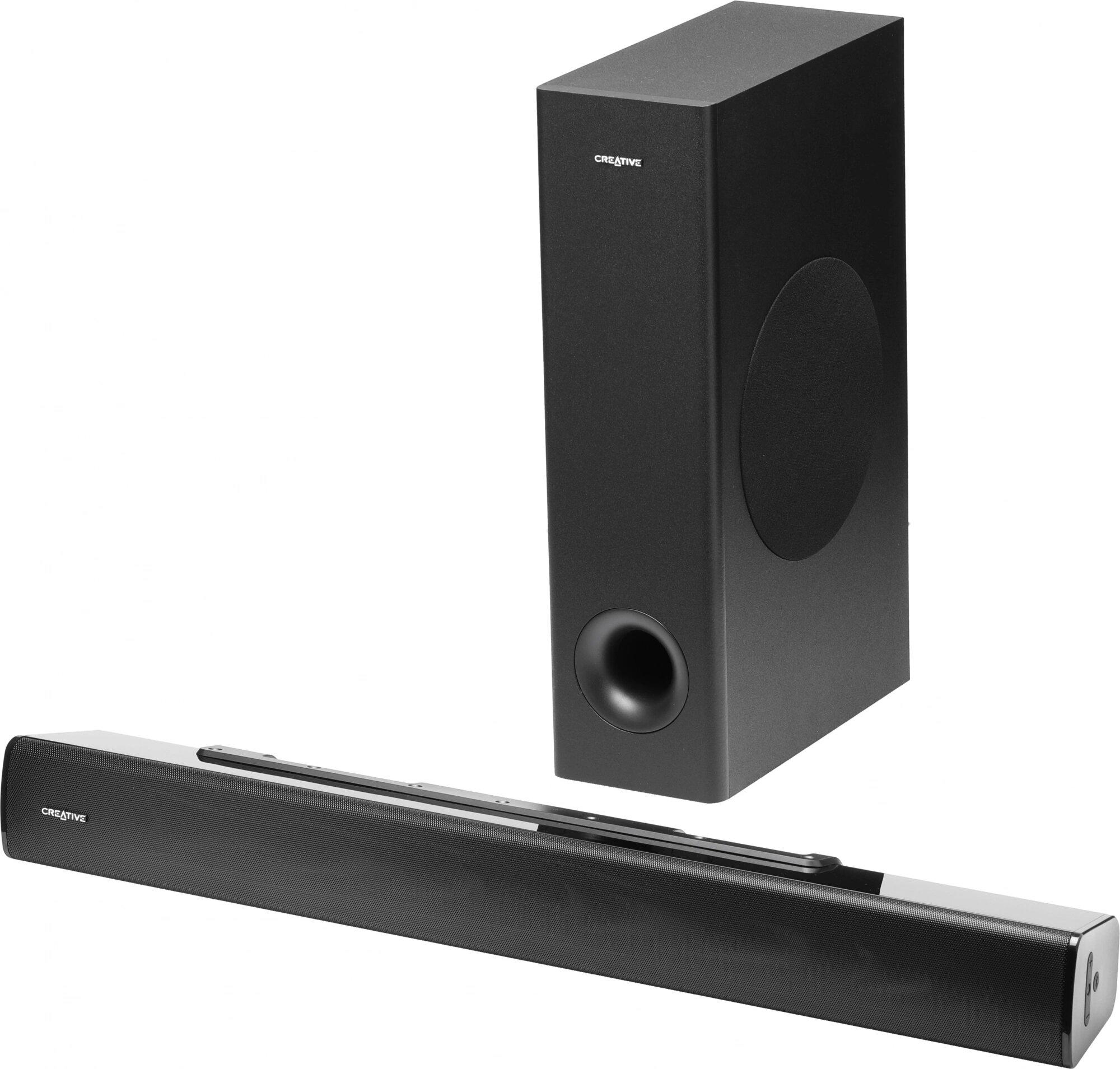 Колонки Creative Stage V2 2.1 черный 80Вт